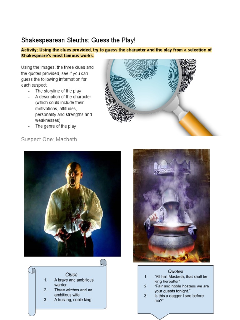 Shakespearean Sleuths.pdf | PDF