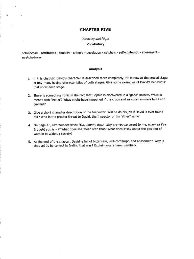 Chapter 5 Q'S PDF | PDF