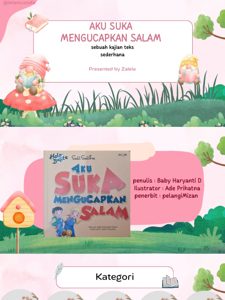 AKU SUKA MENGUCAPKAN SALAM | PDF