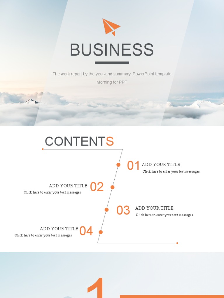 Simple and Elegant Clouds Generic PPT Templates | PDF