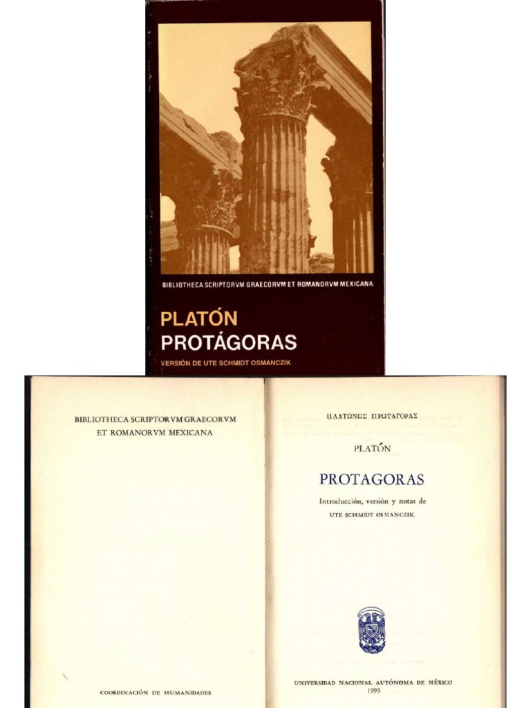 Platón - Protágoras | PDF