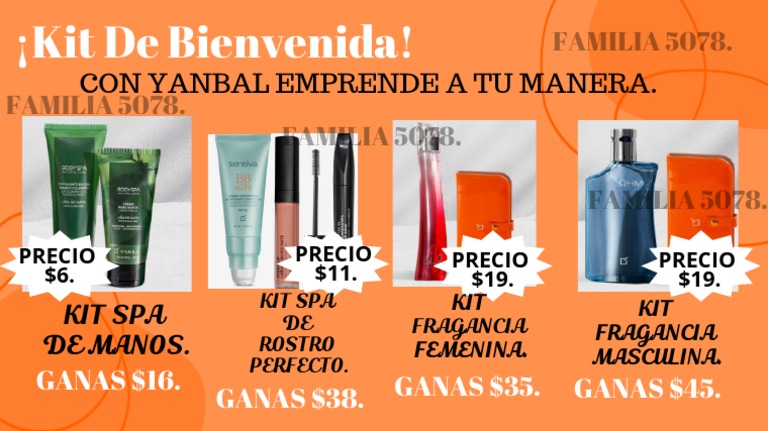 Kit de Bienvenida Yanbal 2025 | PDF