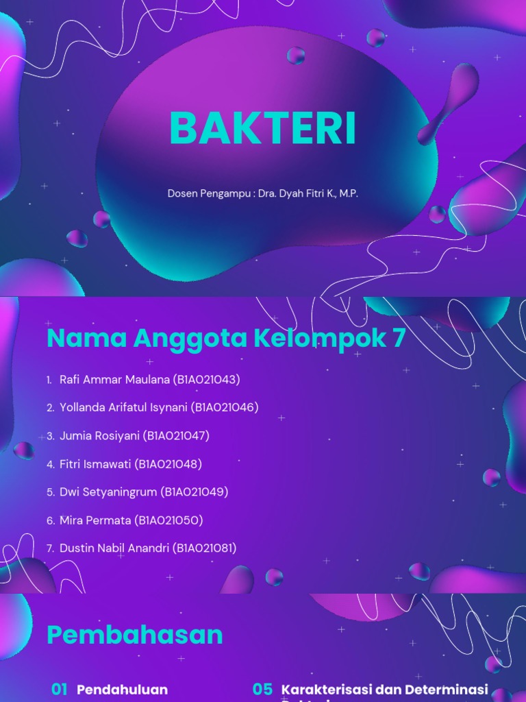 CBL 2 - Bakteri - Kelompok 7 - Kelas A PDF | PDF