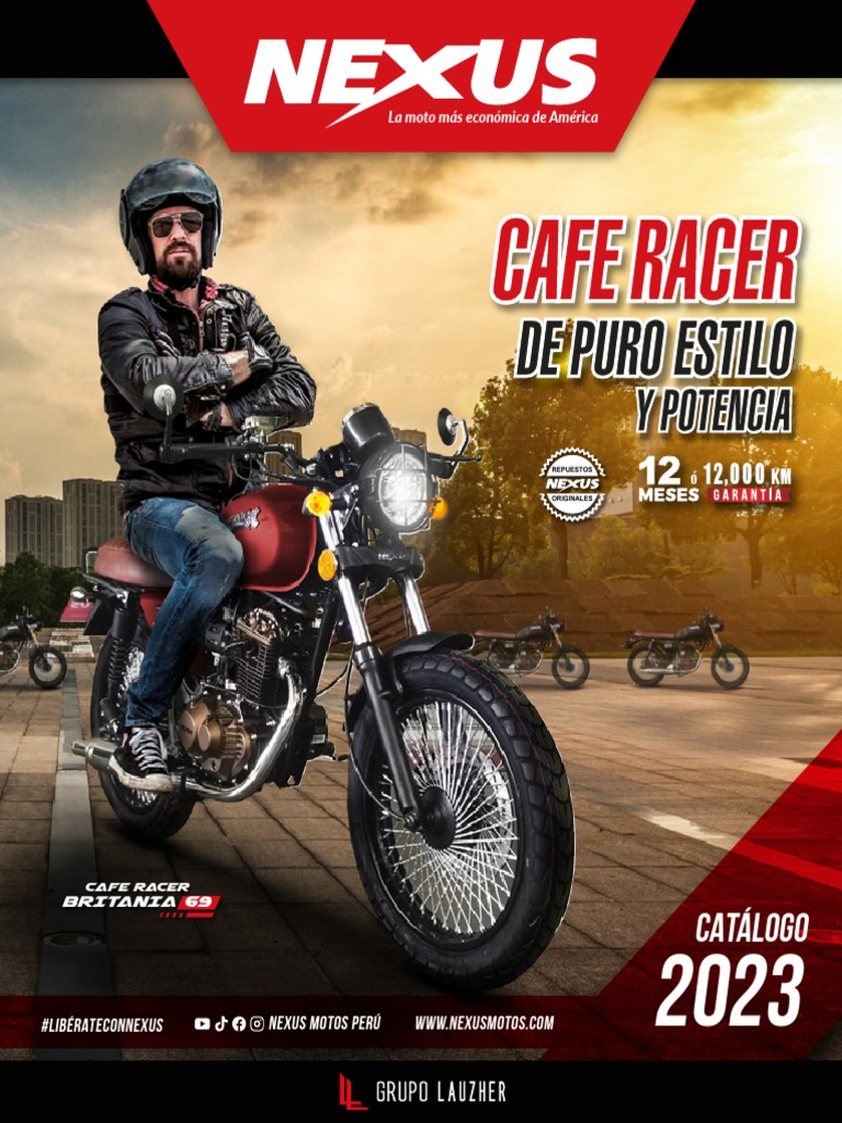 Catálogo de motocicletas económicas y de alta calidad de la marca Nexus Motos Perú | PDF