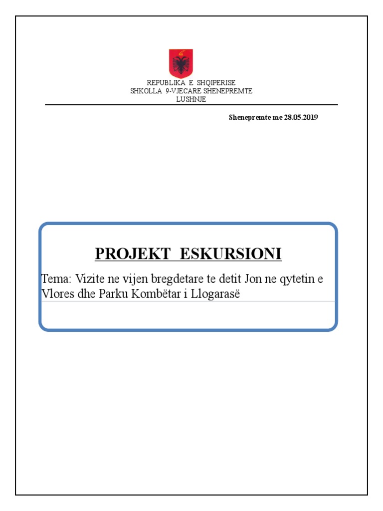 Eskursion 2019 | PDF