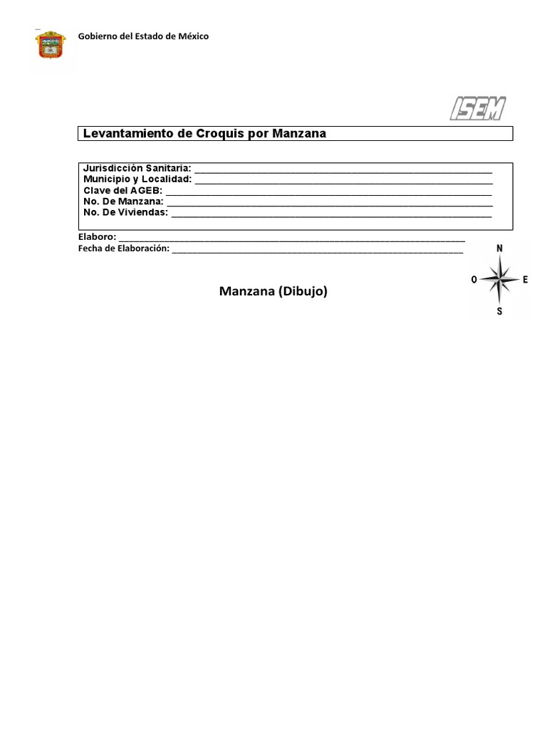 Formato de Croquis | PDF