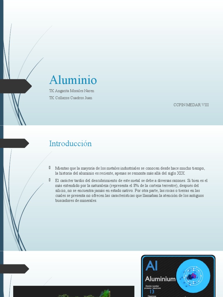 Aluminio Segundo Corte | PDF