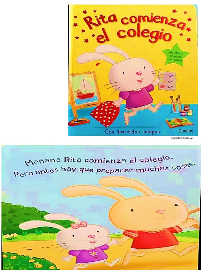 PDF COMPLETO DE Cuento Rita Comienza El Colegio1 PDF | PDF