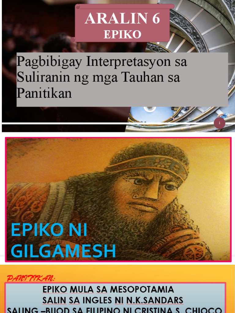 Q1 Lesson 4 Epiko | PDF