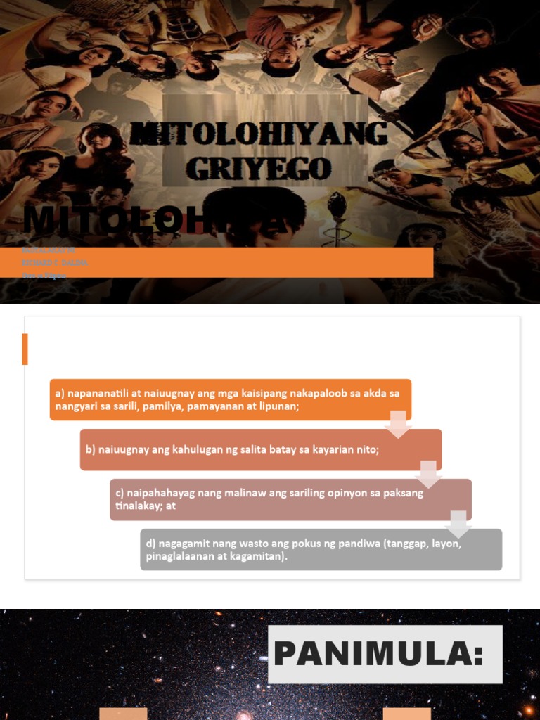 Q1 Lesson 1 MITOLOHIYA G10 2022 | PDF