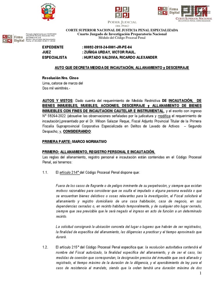 Exp. 00092-2018-24-5001-JR-PE-04 - Anexo - 15959-2023 | PDF