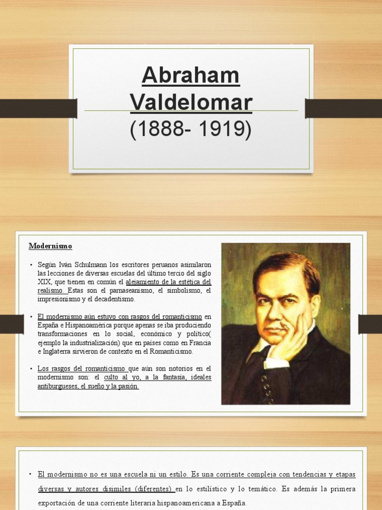 Abraham Valdelomar PDF | PDF