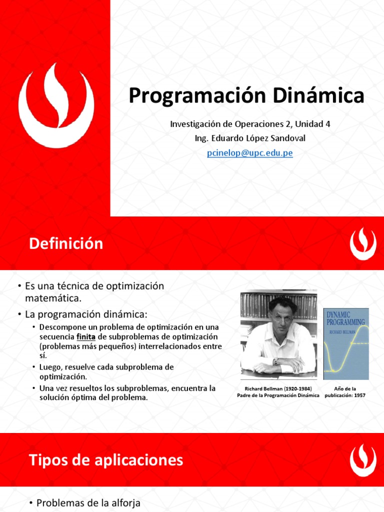 Unidad 4 Programación Dinámica | PDF