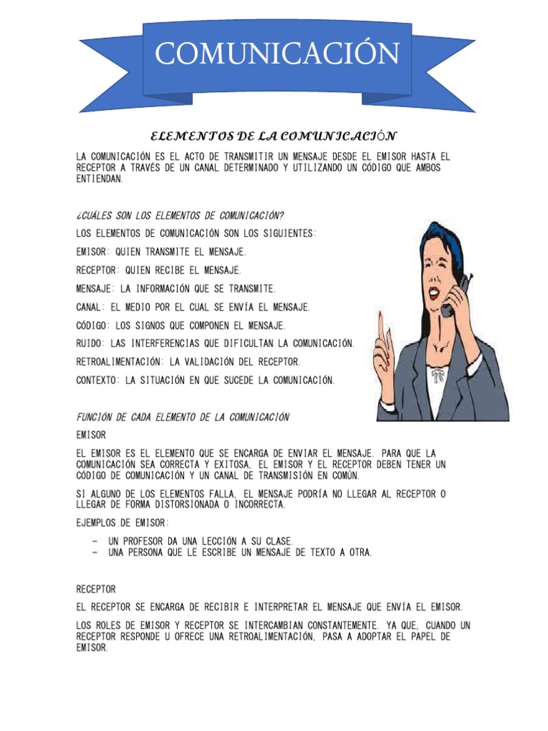 Elementos de la Comunicación | PDF