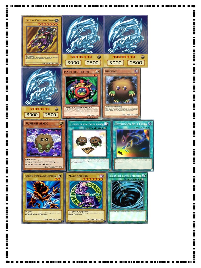 Cartas Yugioh | PDF