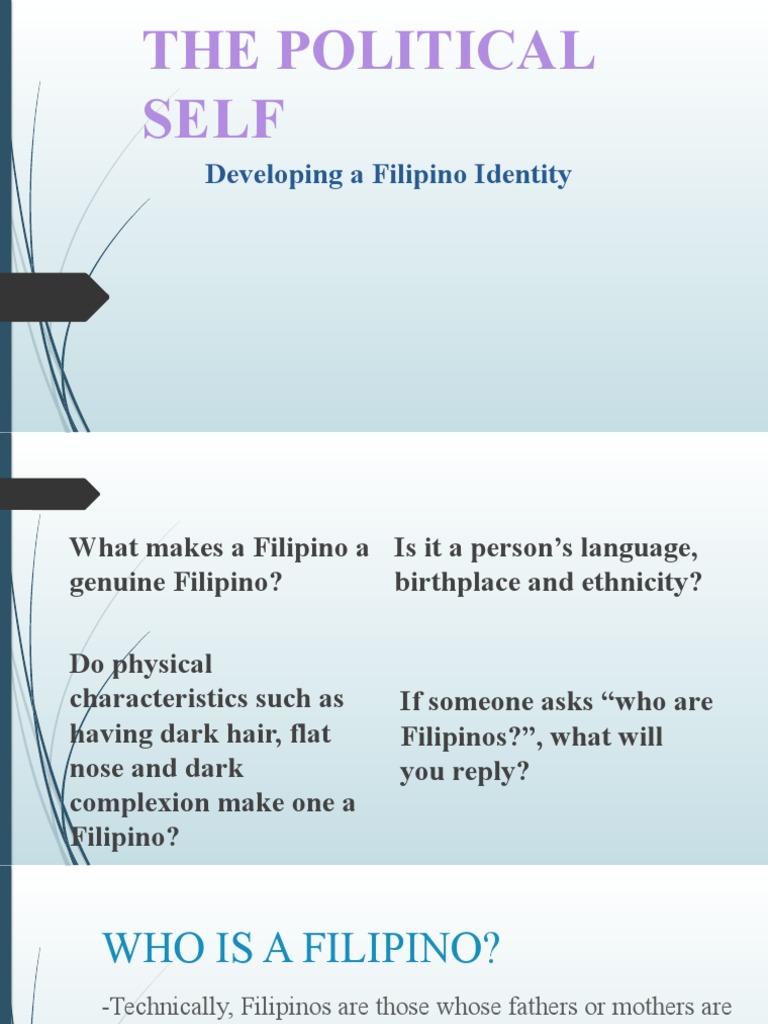 The Political Self | PDF