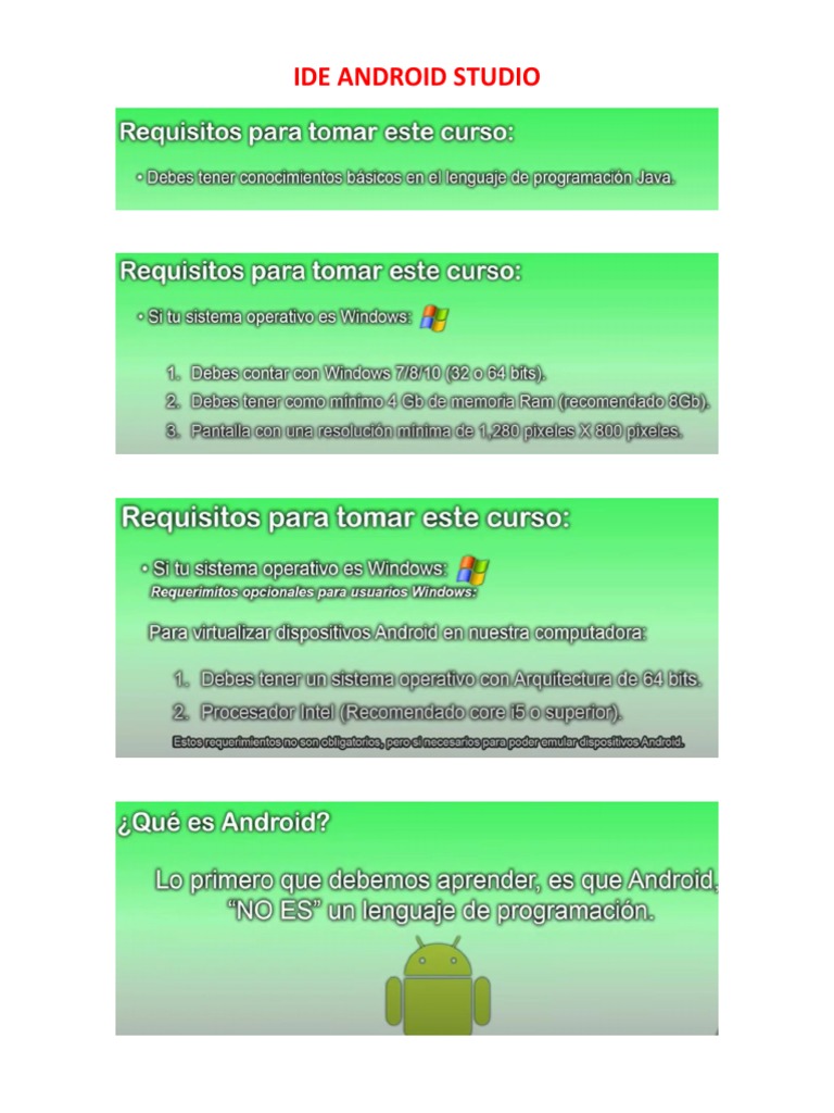 Introducción A Android Studio | PDF