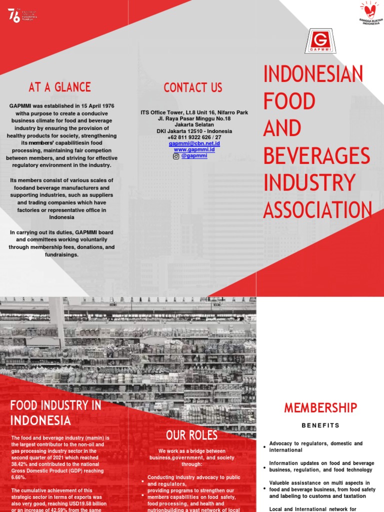 GAPMMI: Empowering Indonesia's Food Industry | PDF