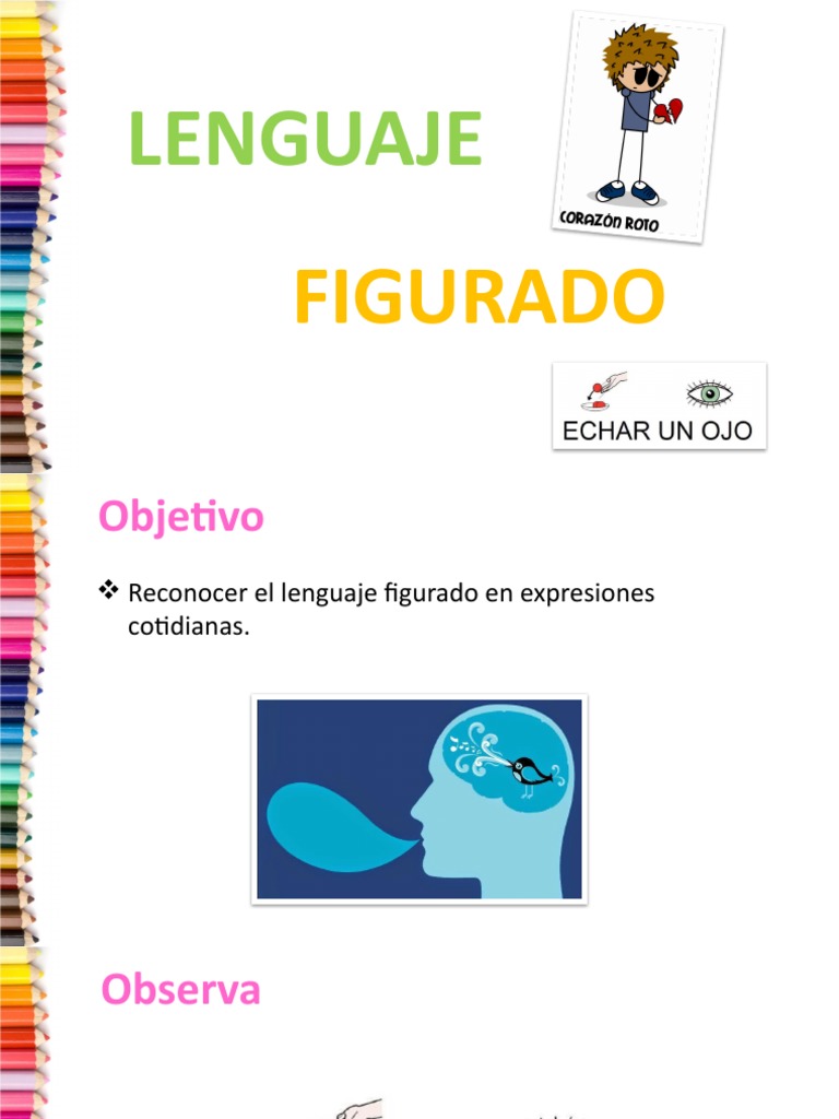 Lenguaje Figurado 6° | PDF
