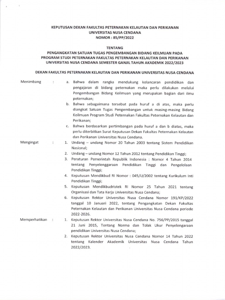 sk satuan tugas pengembangan keilmuan.pdf | PDF