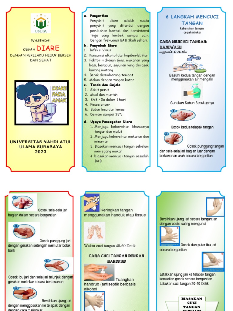 Leaflet PHBS PDF | PDF