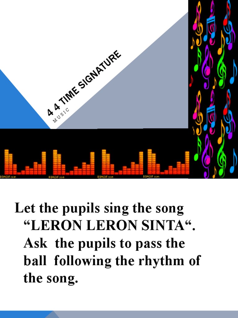 4 4 Time Signature | PDF