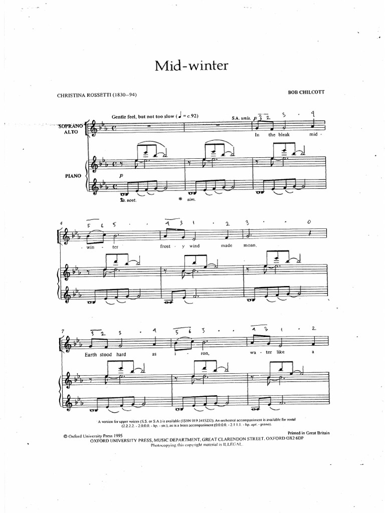 Chilcott - Mid-Winter.pdf | PDF