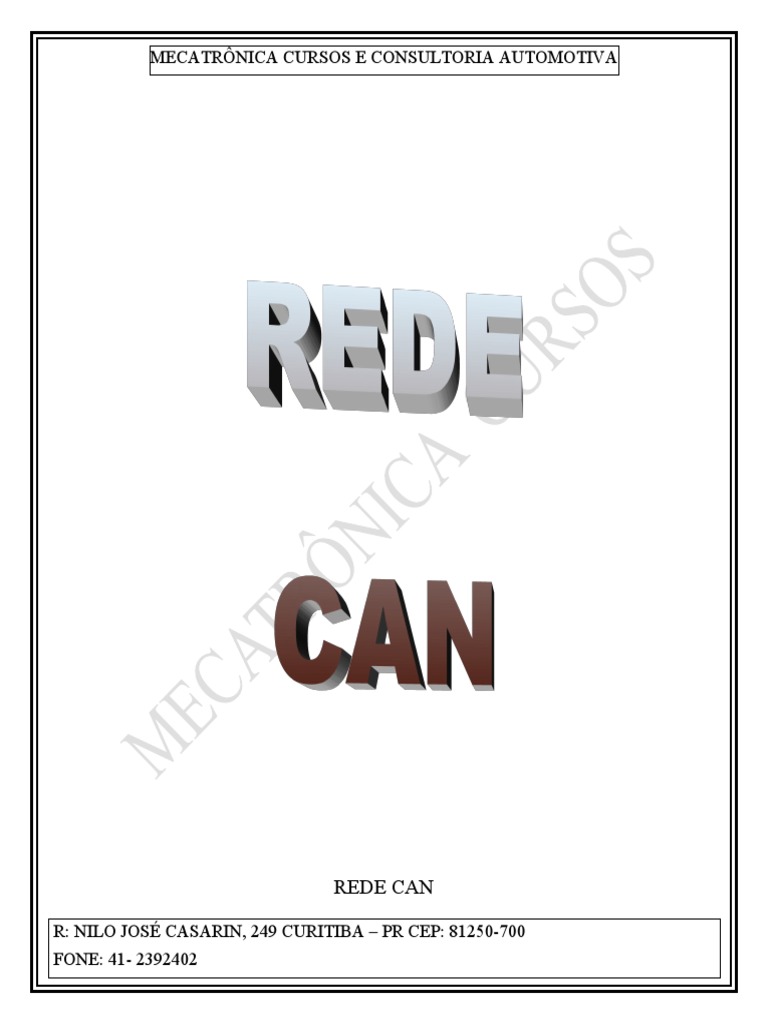 Rede-Can | PDF | Rede de computadores | Informação