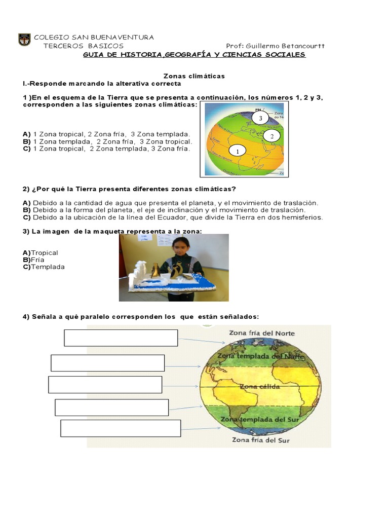 Guía Zonas Climáticas | PDF