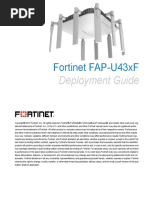 Fortiap U431F/U433F: Quick Start Guide | PDF | Ip Address | License