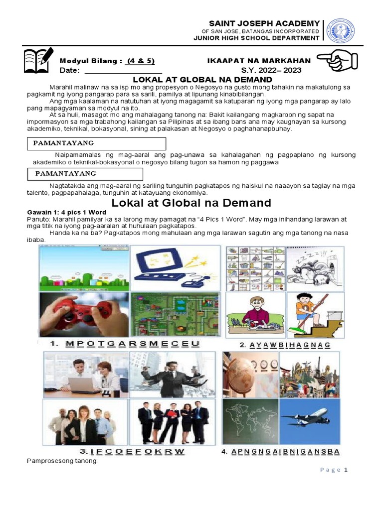 Module 4 5 Esp 9 Q4 | PDF