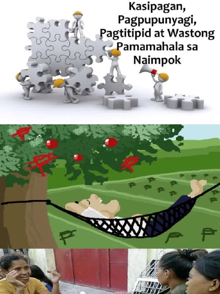 Kasipagan, Pagpupunyagi, Pagtitipid at Wastong Pamamahala Sa Naimpok | PDF