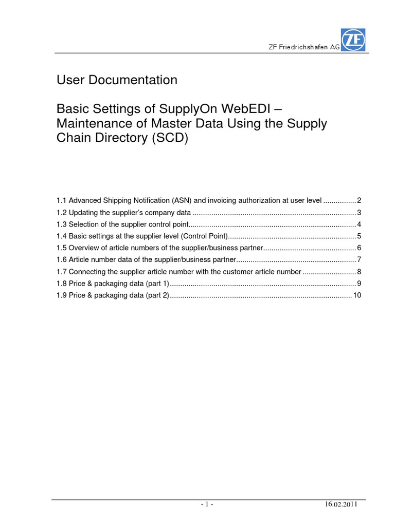 SupplyON WebEDI Basics_20230428.pdf | PDF | Invoice | Packaging And ...
