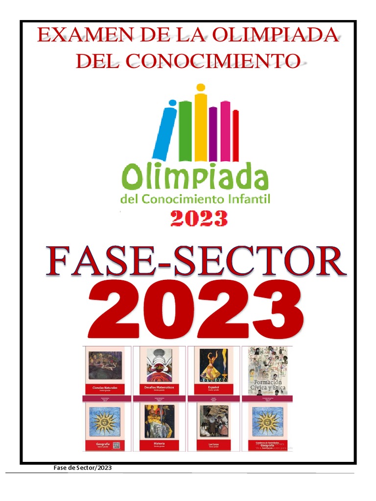 Examen Oci-Sector-2023 | PDF