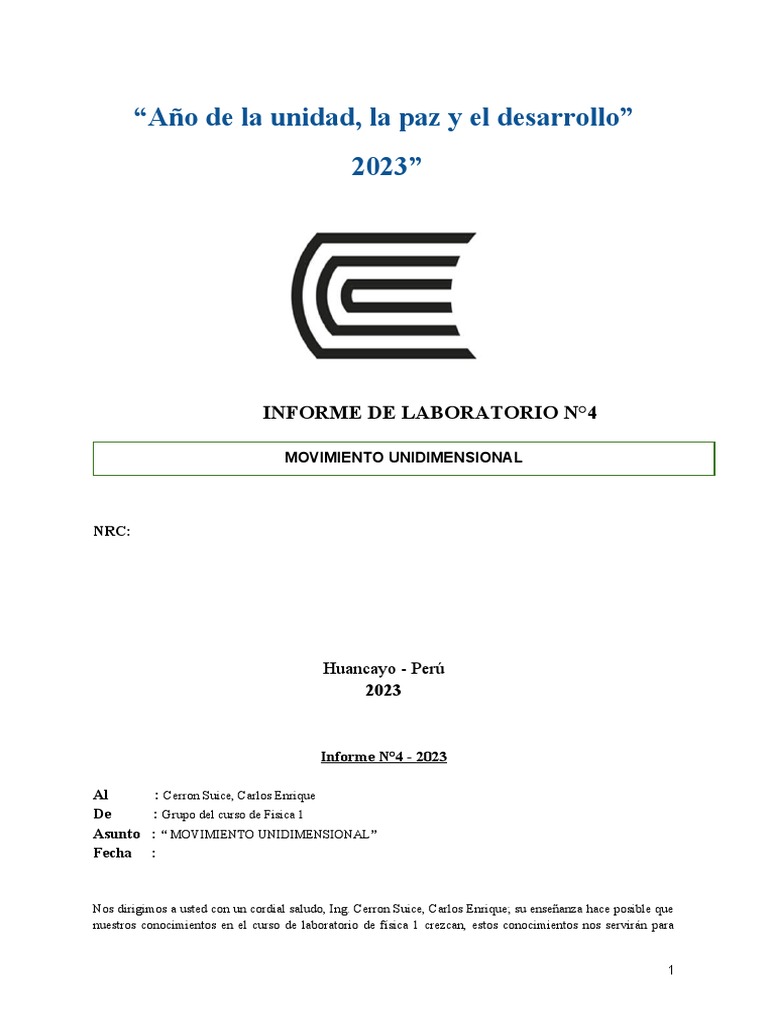 Informe #4 | PDF
