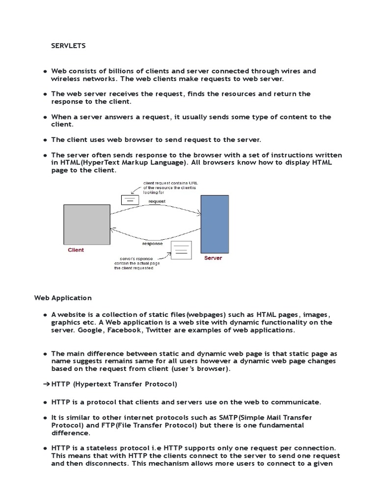 Servlets 1 Pdf Pdf