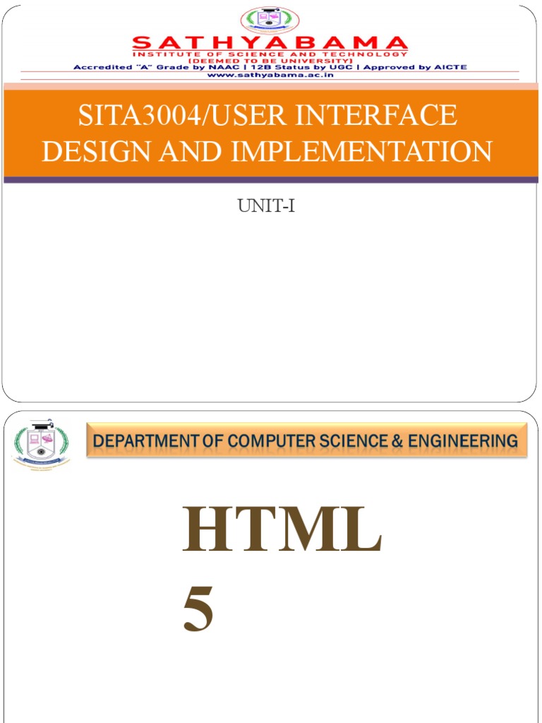UNIT-1 HTML5_CCS3.ppt | PDF