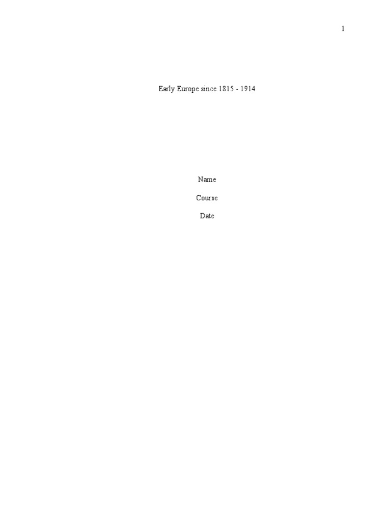Bismarck's Role in German Unification Through Nationalism, War, and ...