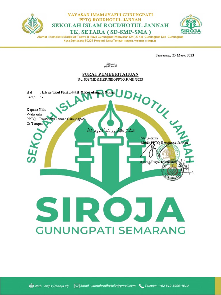 KOP SURAT YAYASAN.docx | PDF