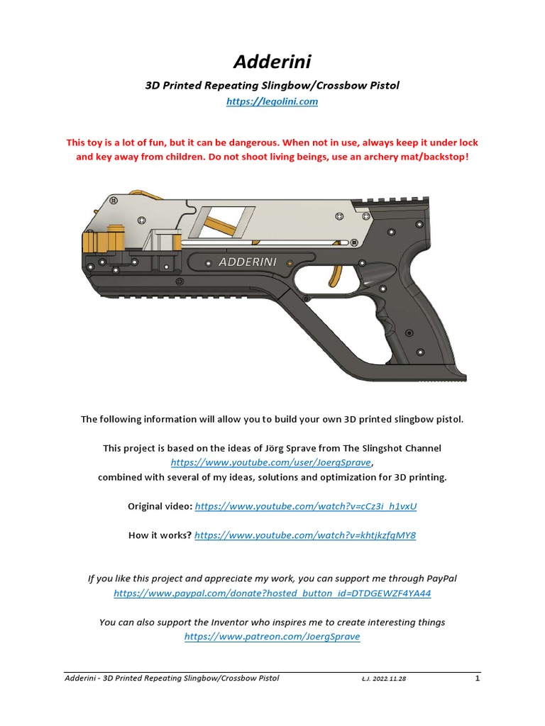 Adderini Pistol PDF | PDF | Games & Activities