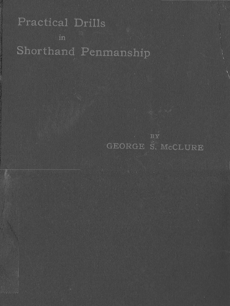 1909 Shorthand Penmanship PDF | PDF
