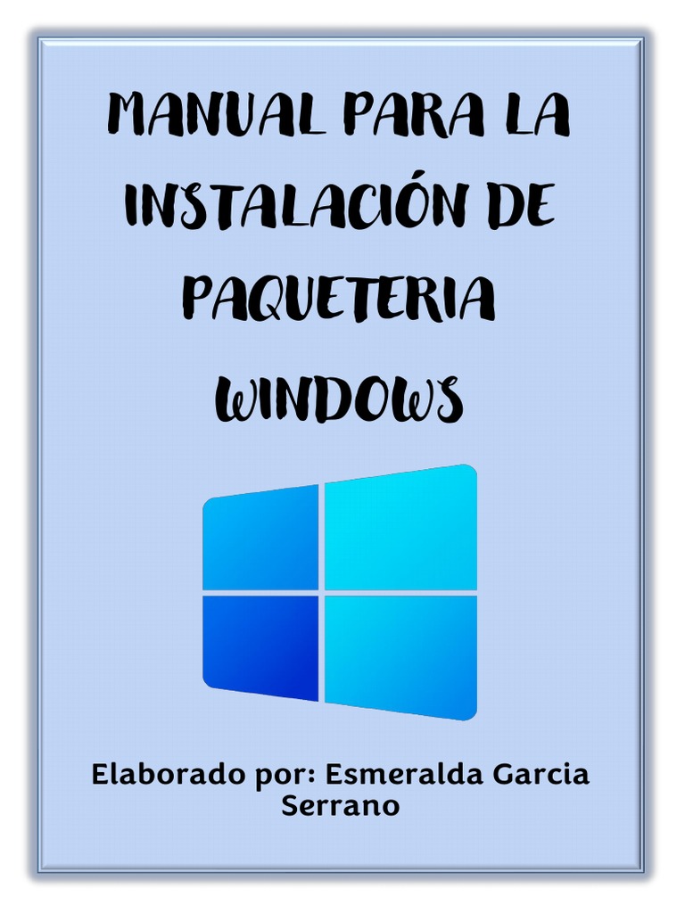 Manual de WINDOWS PDF | PDF