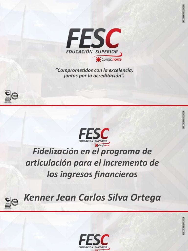 Estrategias de Fidelización Estudiantil FESC | PDF