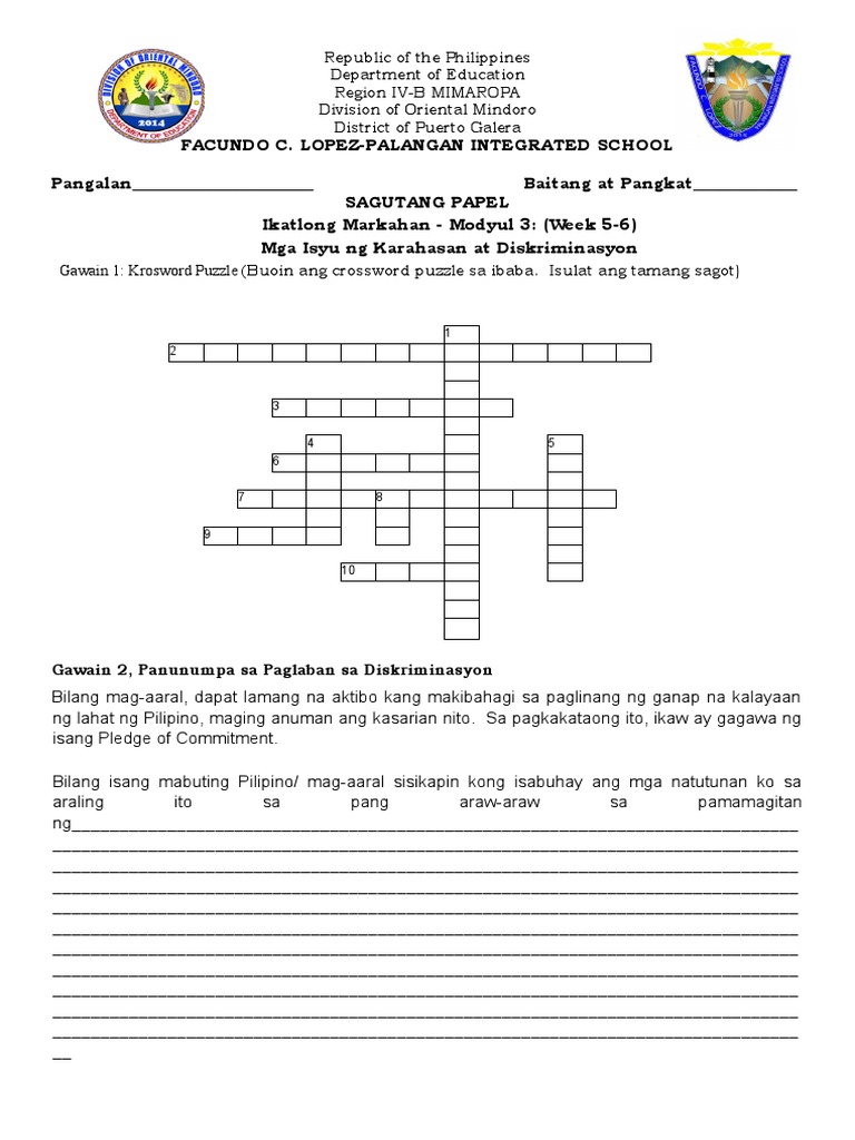 Ap 10 Week 5,6 3RD Grading | PDF