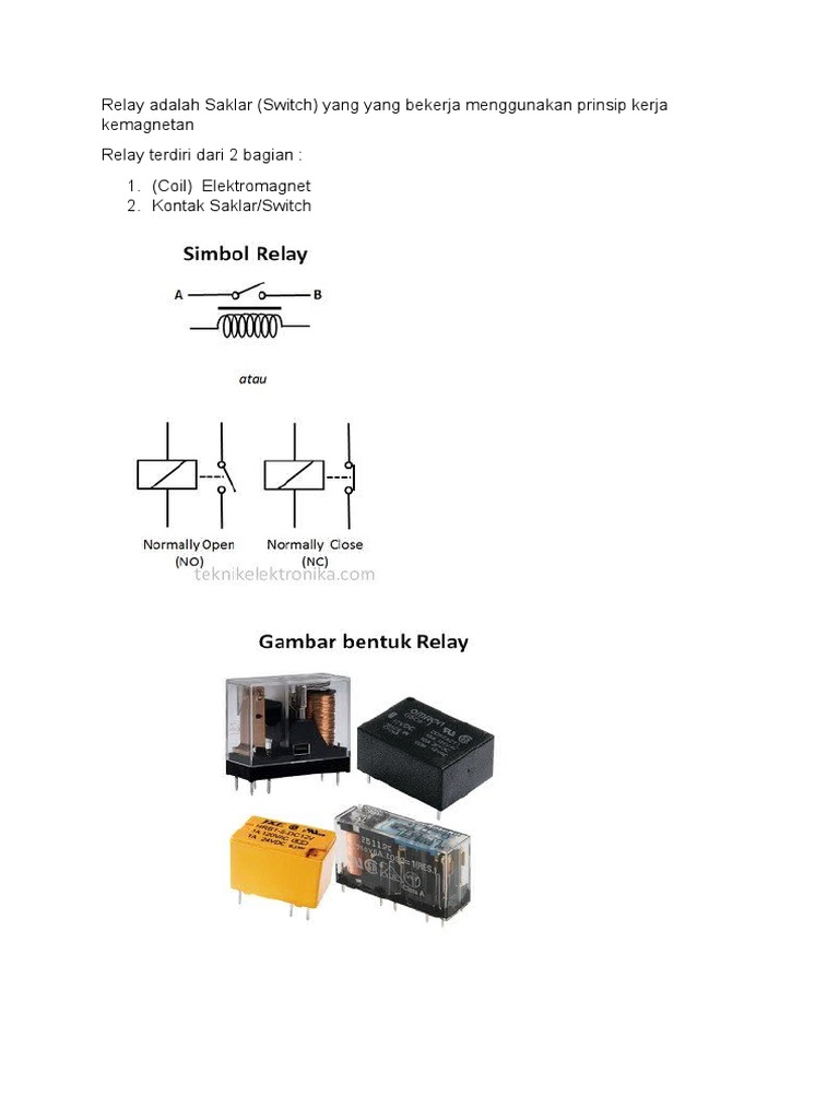 Materi Relay | PDF