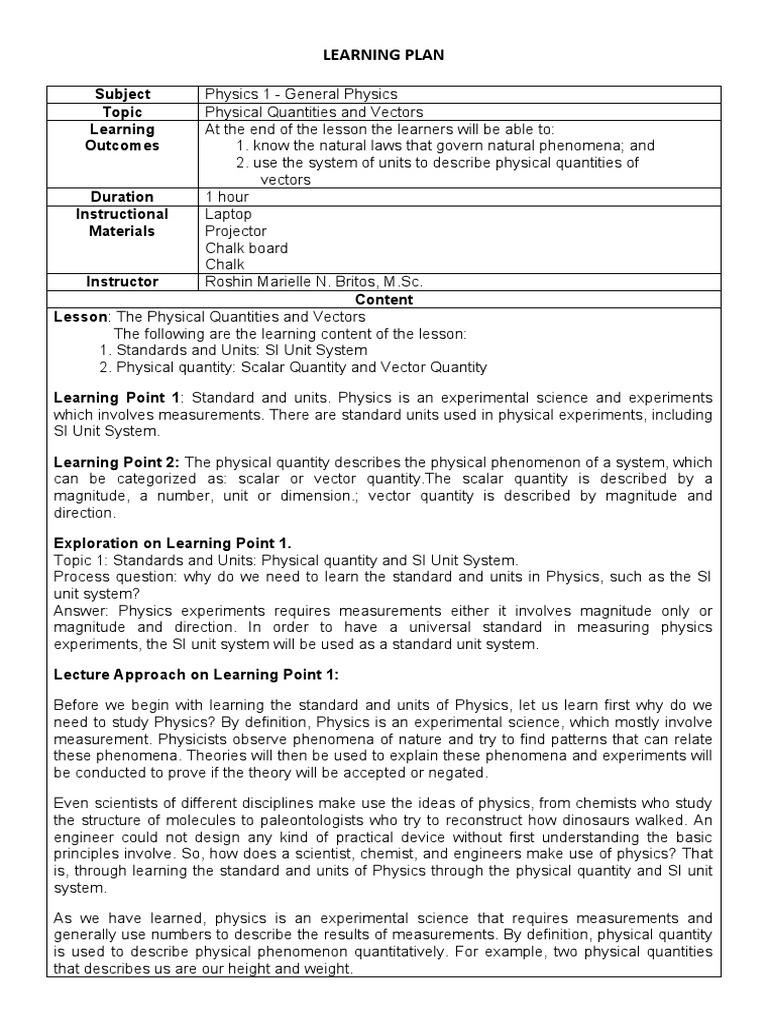 LEARNING-PLAN.docx | PDF