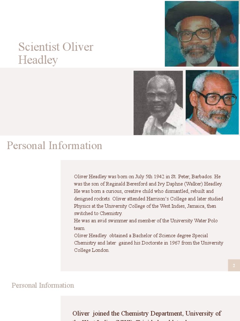 Oliver Headley | PDF