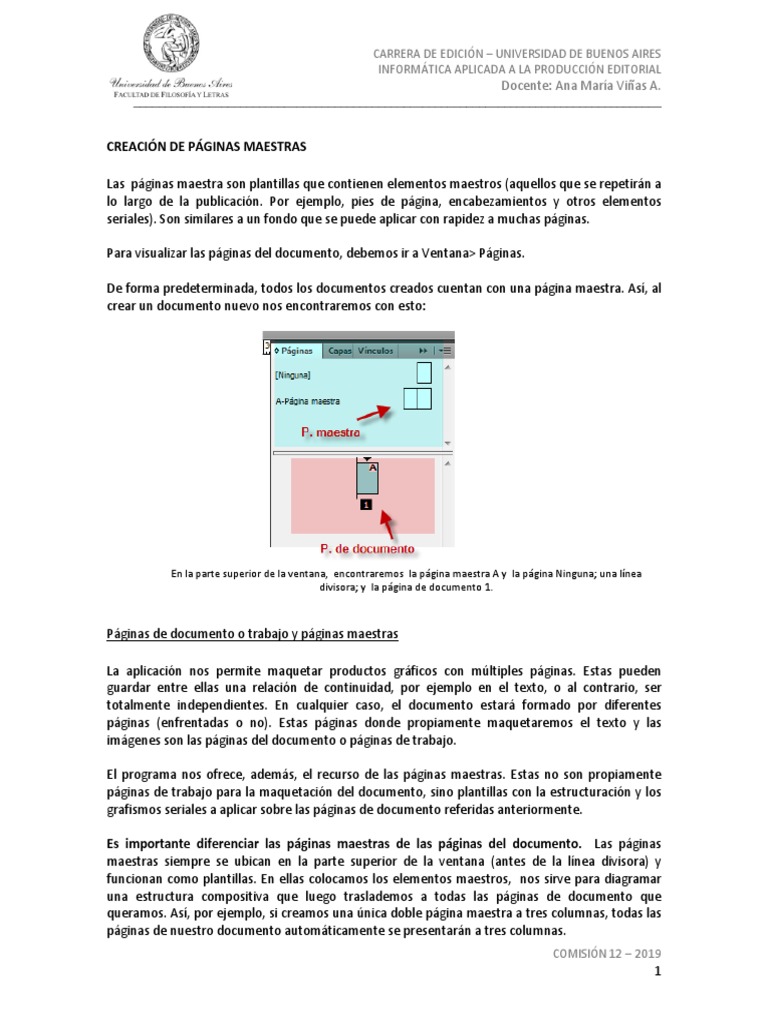 Páginas Maestras PDF | PDF
