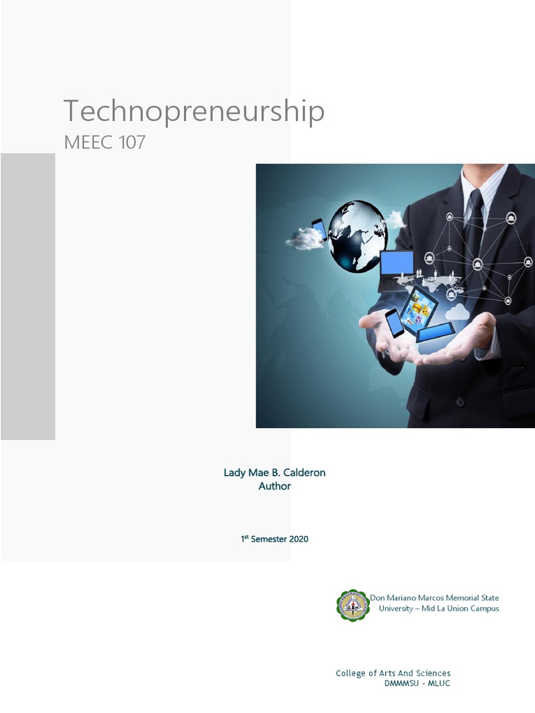 TECHNOPRENEURSHIP FINAL Module 3 PDF | PDF