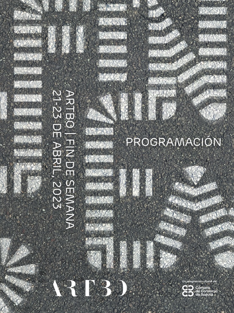Programación Artbo Fin de Semana 2023 | PDF